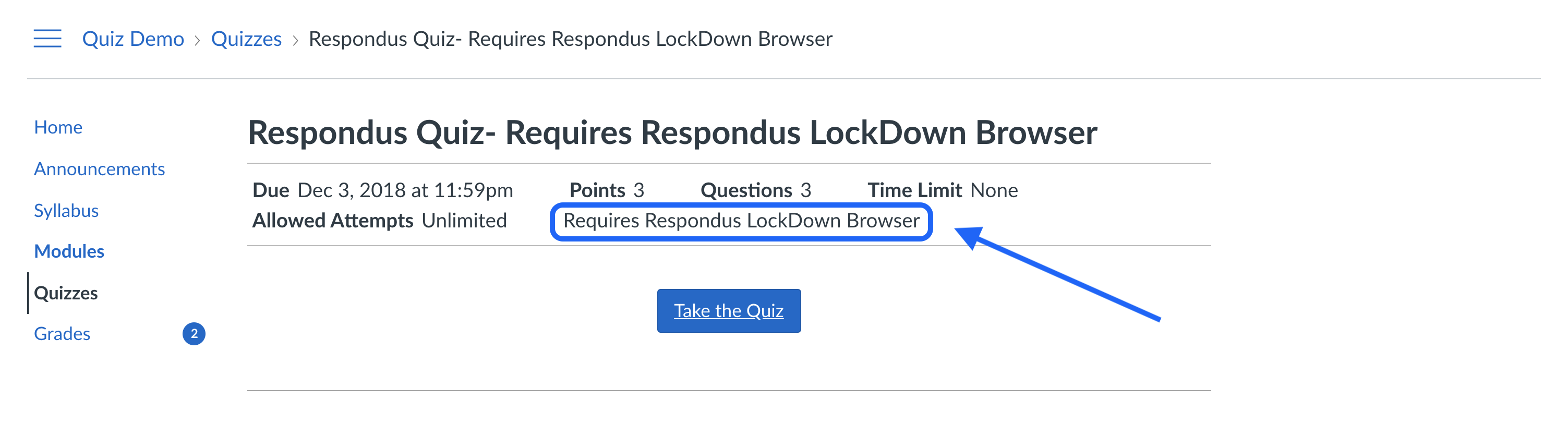 Requires Respondus Lockdown Browser Pilotselect