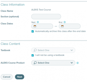 ALEKS: Getting Started for Instructors - Canvas